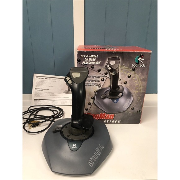 Logitech | Video Games & Consoles | Logitech Wingman Attack Pc Gaming ...